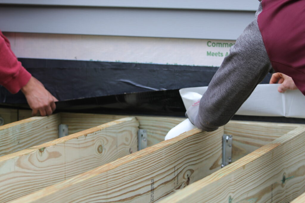 How to Attach a Ledger Board to a Deck - Trex Seal